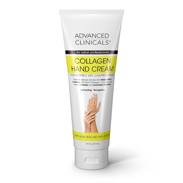 Advanced Clinicals Hand Cream 8oz | dermafriquedistribution.com